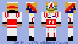 F1 Racer with Helmet on. Minecraft Skin