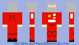 Ferrari Driver Minecraft Skin