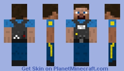 Police steve Minecraft Skin