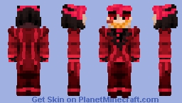 Alastor (Vox flashback/Pilot outfit) Hazbin Hotel Minecraft Skin