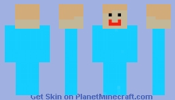 blue man Minecraft Skin