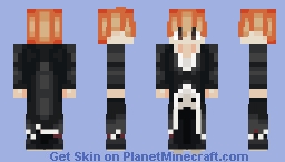Ichigo (Bleach) Minecraft Skin