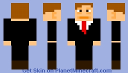 Tucker Carlson (Sorry) Minecraft Skin