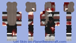 more gore Minecraft Skin