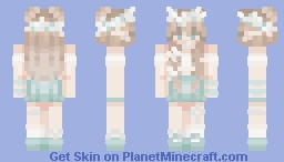 Flower Girl Minecraft Skin