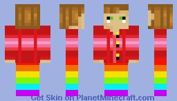 a pride skin Minecraft Skin