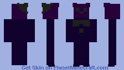 8 Bit Shadow Freddy (FNaF 3) Minecraft Skin