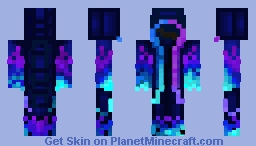 Blue Wizard Minecraft Skin