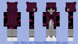 Magenta Cloud Comfy Minecraft Skin