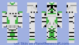 442nd clone trooper Minecraft Skin