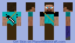 Adventure steve! Minecraft Skin