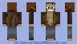 Hobo Monkey Minecraft Skin