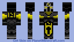 black knight Minecraft Skin