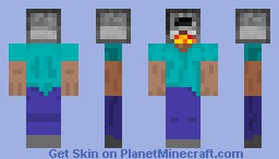 Furnace Face Minecraft Skin