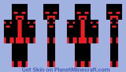 Faced Being (first EVER) Minecraft Skin