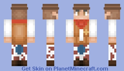 Simple cowboy skin :D! Minecraft Skin