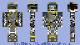 Mashed Skeleton Minecraft Skin