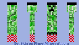 Failed creeper. WTF? Minecraft Skin