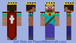 king steve Minecraft Skin