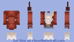 Jorts + Red FTU Minecraft Skin