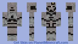 fallout T45b Power Armour Minecraft Skin
