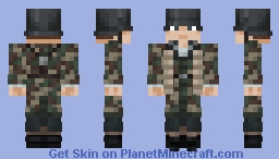 ww2 fallschirmjäger Minecraft Skin