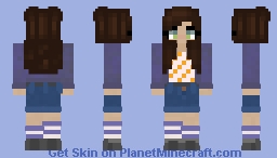 Girl with shorts Minecraft Skin