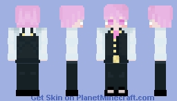 Fancy Pink Minecraft Skin