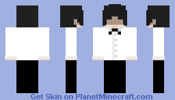 Fancy Suit Simple Minecraft Skin