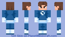 Fantasc Four-reed Richards#1 Minecraft Skin