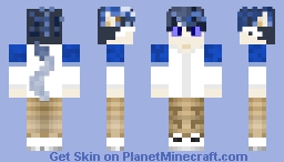 Human with cat features Minecraft Skin