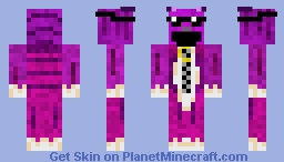 Purple Cat Minecraft Skin