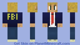 Fbi agent Minecraft Skin