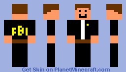 FBI Agent Minecraft Skin