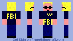 FBI Agent Minecraft Skin