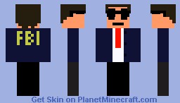 FBI Agent ! Minecraft Skin