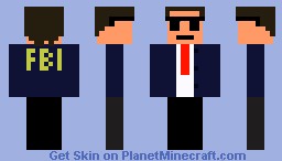fbi Minecraft Skin