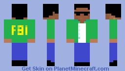 FBI inspector Minecraft Skin