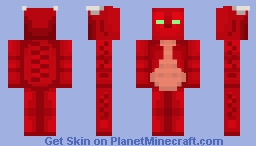 Red Dragon Minecraft Skin