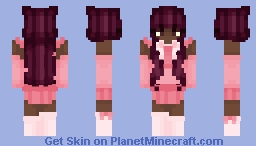 Pink Girl Minecraft Skin
