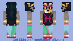 Feferi Minecraft Skin Leopard | Minecraft Skins