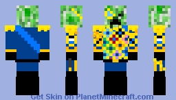 General Creeper Minecraft Skin