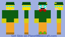 Felix Sculks (Leprechaun Costume) Minecraft Skin