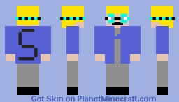 Michael Kaiser (Blue Lock) Minecraft Skin