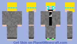 Félix Sculks (Blue Jacket) Minecraft Skin