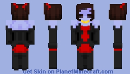 Underfell Muffet Minecraft Skin
