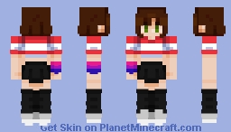 Feminine Me Minecraft Skin