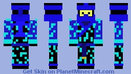 Blue Ninja Minecraft Skin