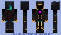 ender void mage Minecraft Skin