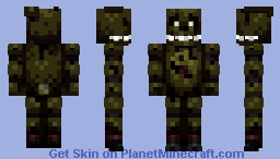 Springtrap Minecraft Skin